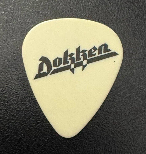 DOKKEN Guitar Pick #5 - Jon Levin Signature | eBay