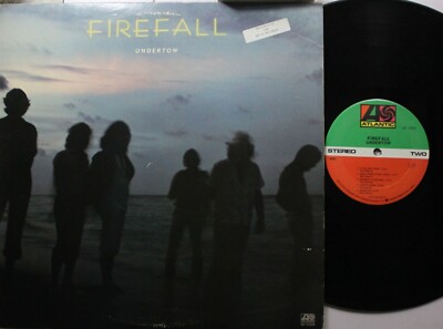 Rock LP Firefall Undertow Sur Atlantic - NM/VG+ (Prix Autocollant Avant ...