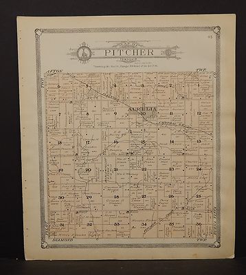 AR, IA, KS, LA, MO, NE - Cherokee County Iowa Plat Map