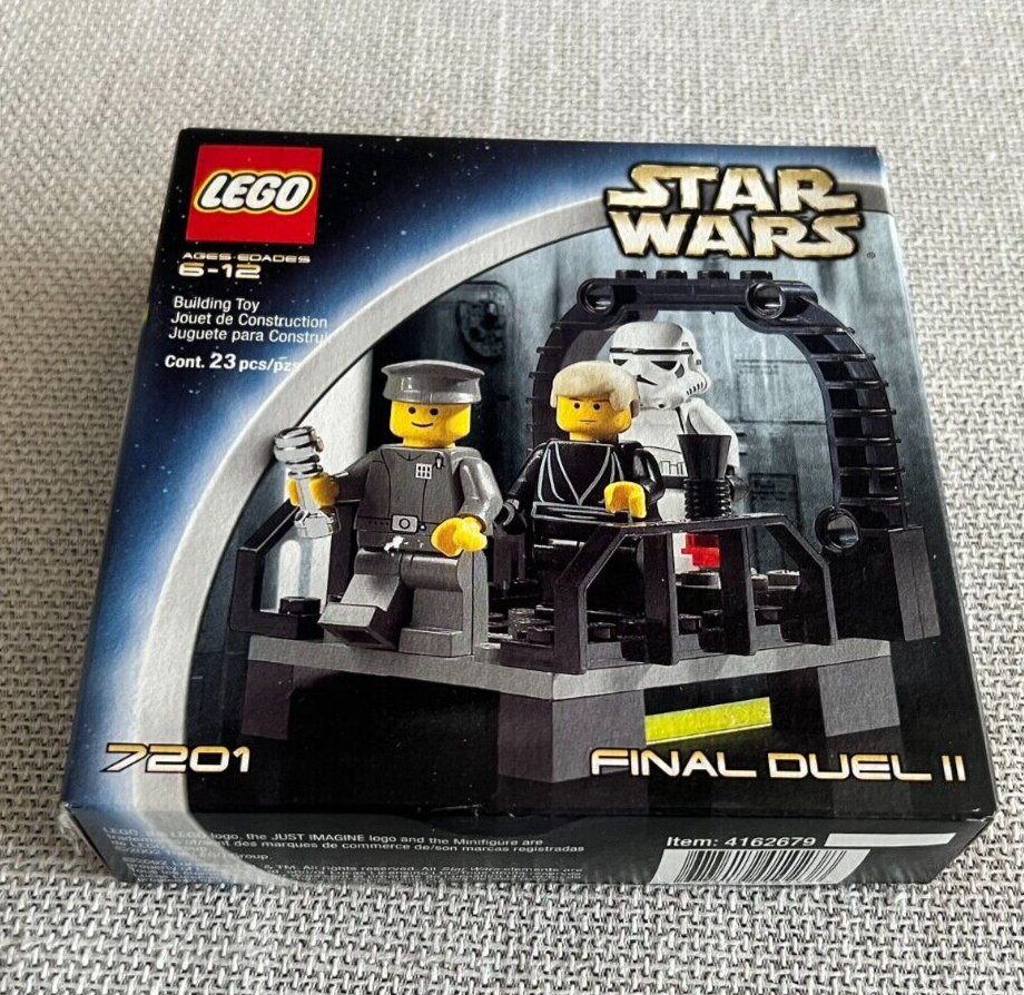 Retired Lego 2002 Star Wars Final Duel II Set 7201 Brand New 3 Mini ...