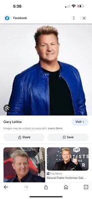 Tickets to see Gary Levox of Rascal Flatts | eBay