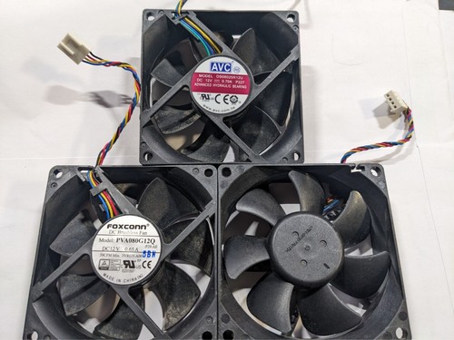 80mm 12v Brushless Computer Fans Standard 4-pin Connectors | eBay