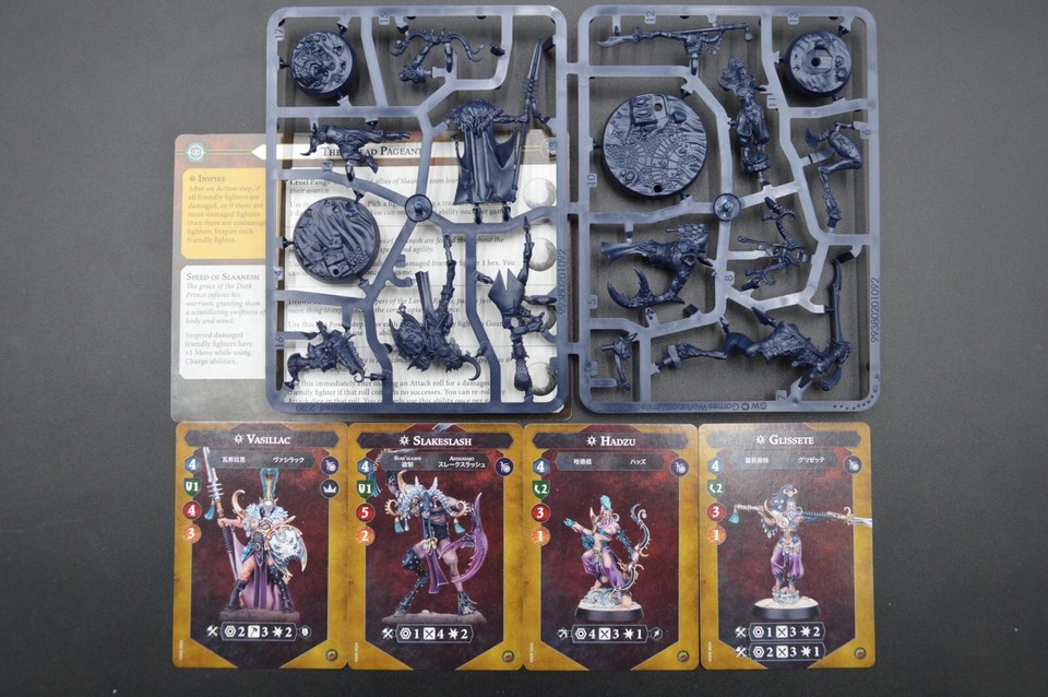 Warhammer AoS Underworlds: Slaanesh Dread Pageant w/Cards NEW NO BOX | eBay