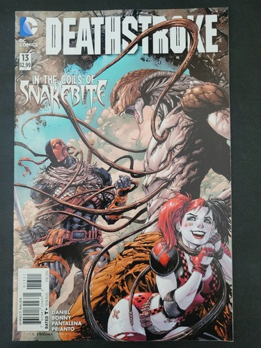 DEATHSTROKE #13 (2016) DC 52 COMICS HARLEY QUINN! BONNY! PANTALENA! | eBay