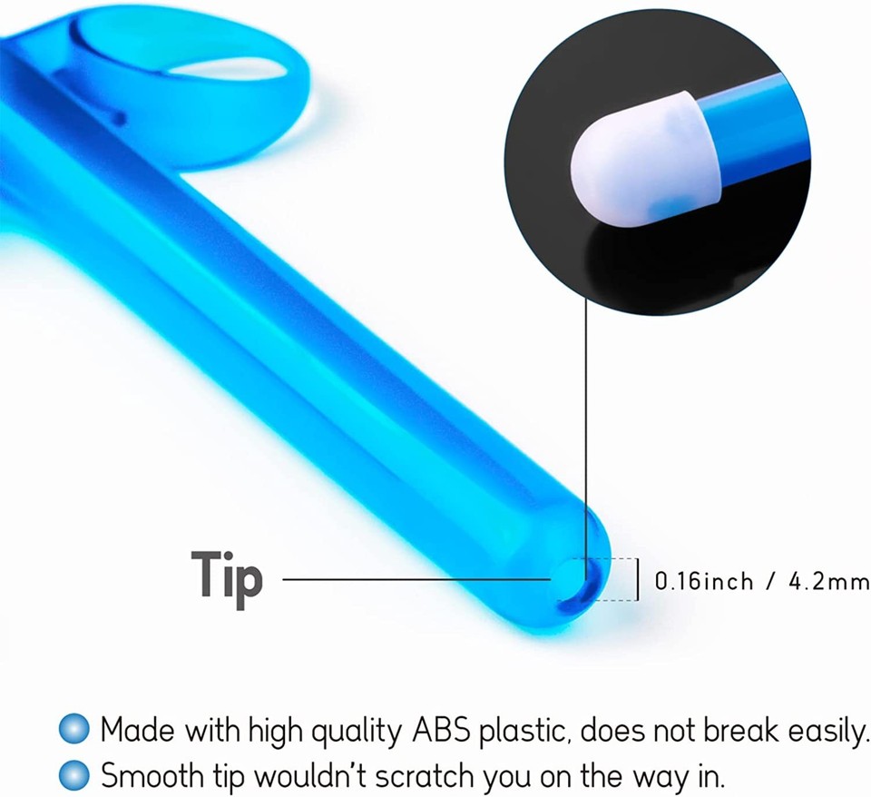 7.5" XL Lube Launcher Personal Lubricant Anal Shooter Applicator Tube ...