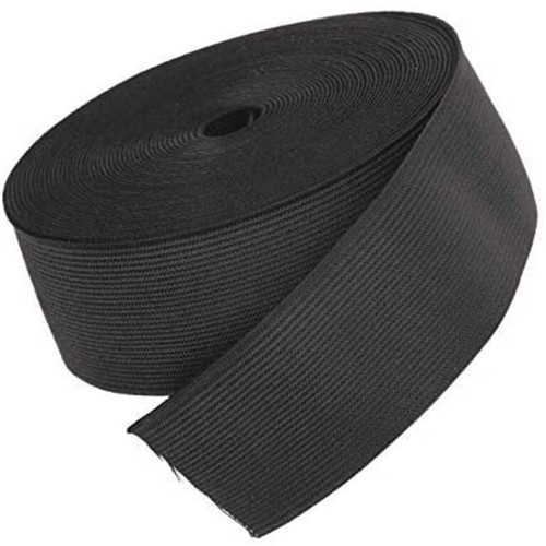Premium Black Elastic 2 inch 50mm Wide Sewing Dressmaking Waistband ...