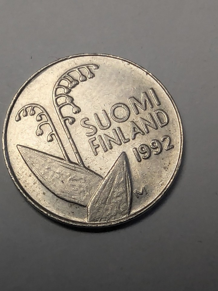 Finland, SUOMEN TASAVALTA Coin 10 Pennia (Markka) 1992 | eBay
