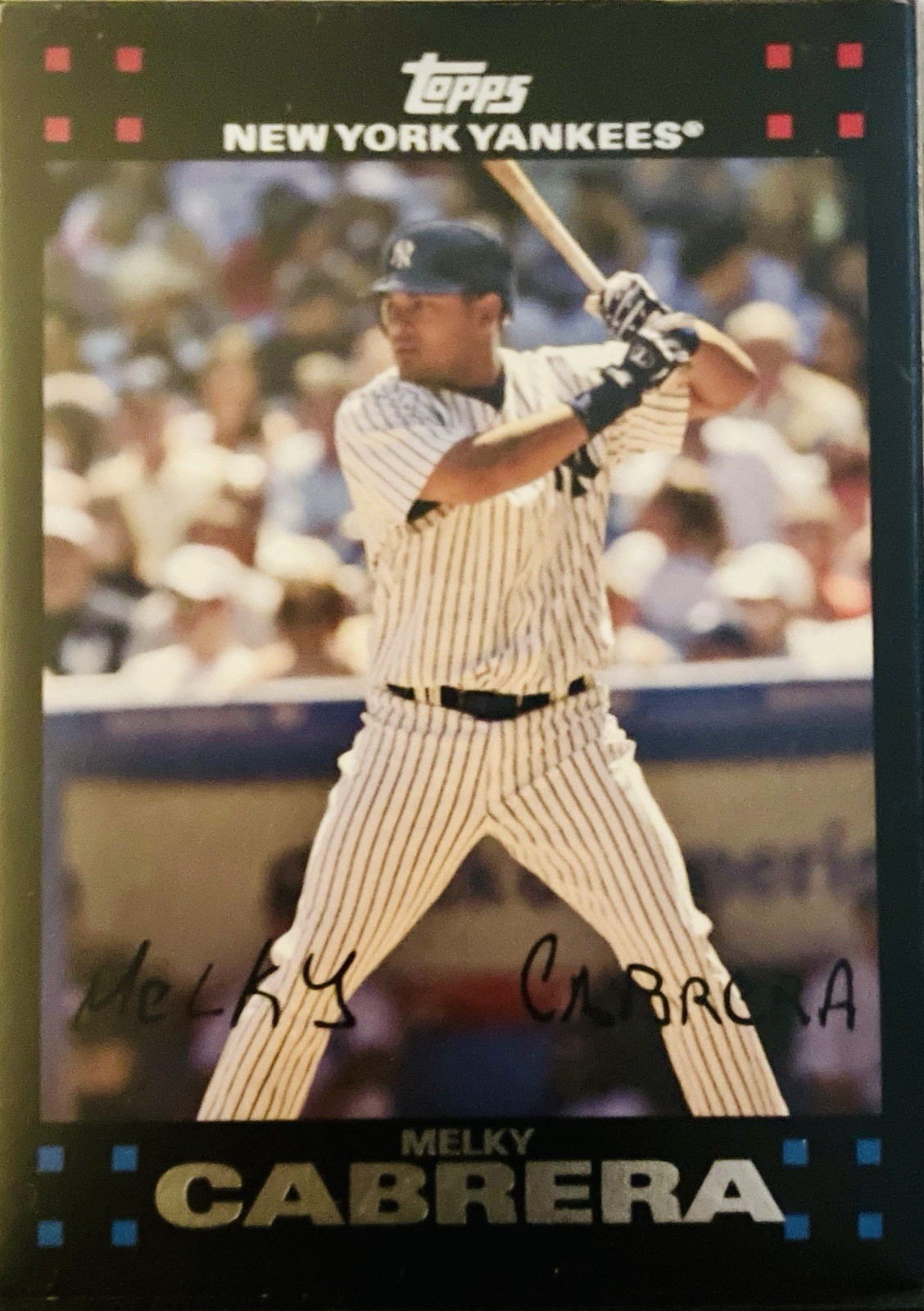 2007 Topps Baseball Melky Cabrera New York Yankees | eBay