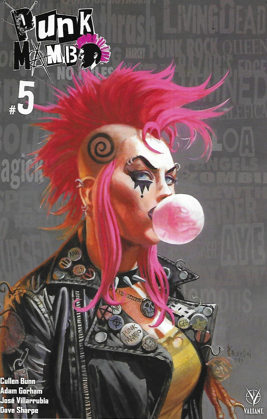 Punk Mambo Comic 5 Cover A Dan Brereton First Print 2019 Cullen Bunn ...