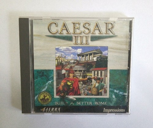 Caesar III 3 Original Game Software Genuine CD City Building Strategy ...