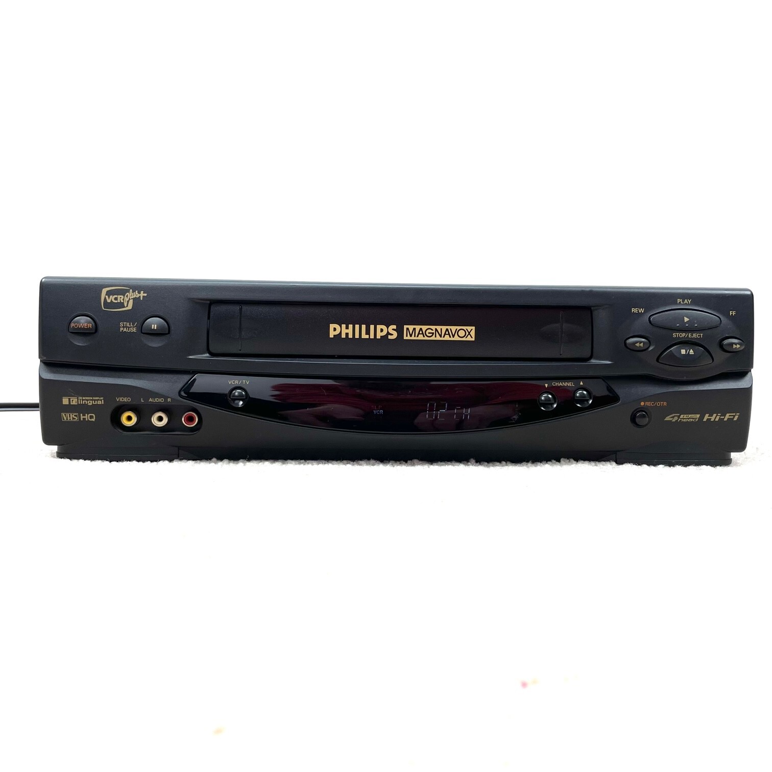 Vintage 1998 Philips Magnavox VRZ360 AT01 VCR Plus VCR W/Out Remote ...