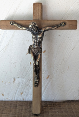 NICE VINTAGE WALL CROSS CRUCIFIX CHRISTIANITY MID XX th. C. | eBay
