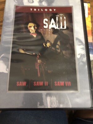 Saw Trilogy ** 1 2 3 ** Full Screen Edition, 3 Disc SET (DVD) | eBay