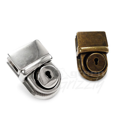 Bag Closure Catch Tuck Lock Clasp Fasteners Leather Craft Metal Diff ...