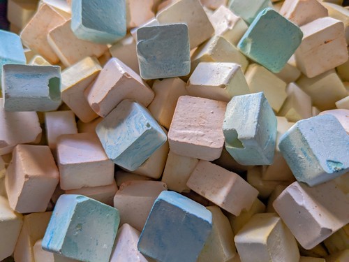 50 x Mixed Calcium Mineral Block Food for Shrimp Snails Plecos Nerites ...