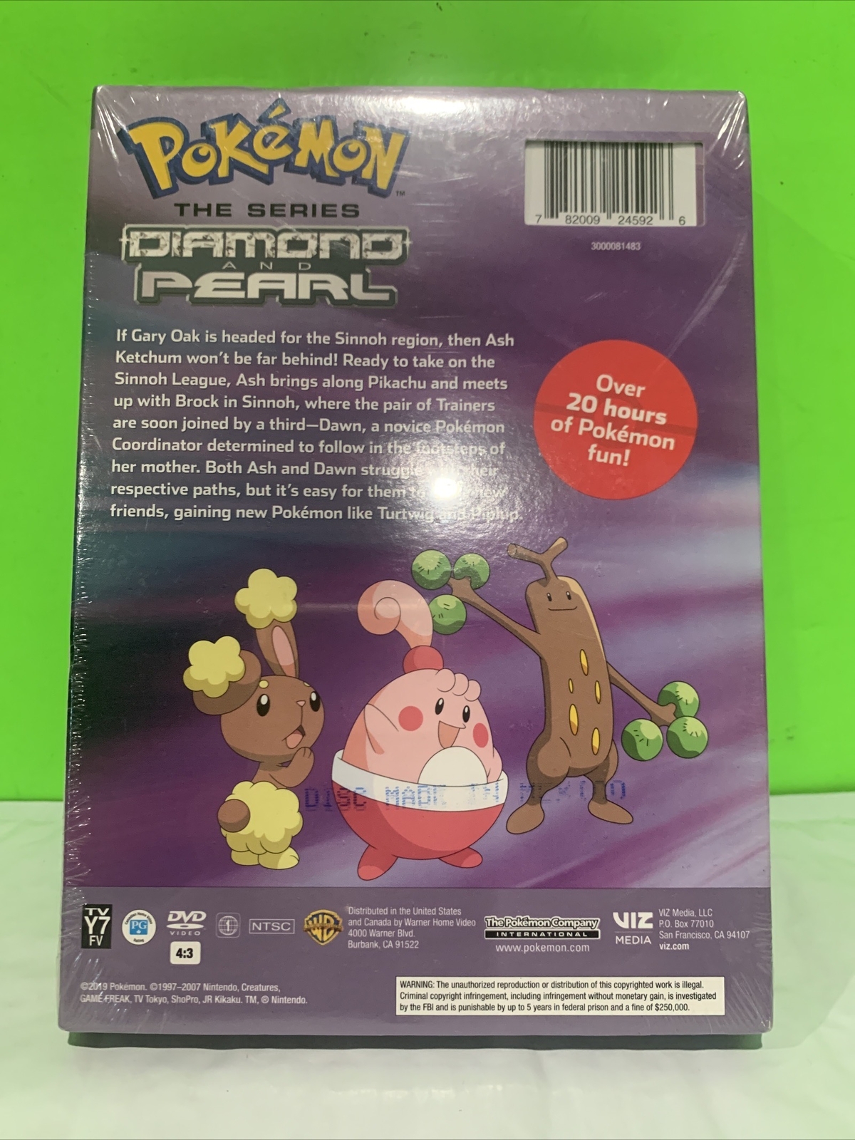 Pokemon The Series: Diamond And Pearl The Complete Season (DVD) for ...