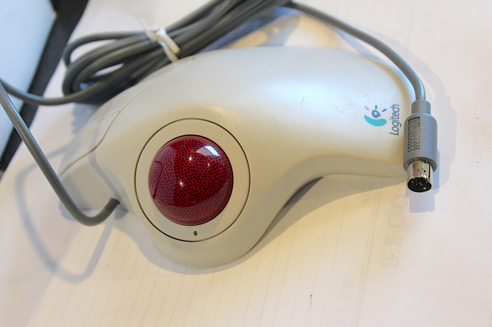 Logitech Trackman Marble Trackball Ps2 Corded Mouse T-ch11 for sale ...