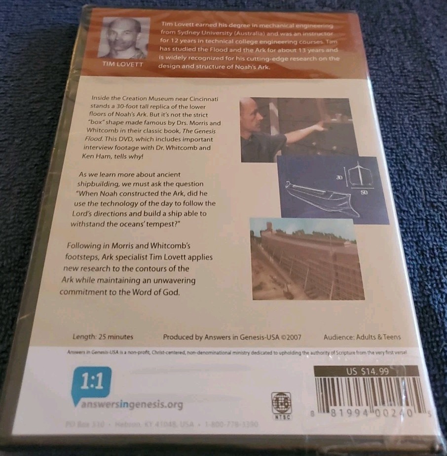 NOAH'S ARK - Thinking Outside The Box - Tim Lovett DVD ☆New | eBay