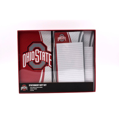 Ohio State Buckeyes Stationery Gift Set Journal List Pad Weekly Planner ...