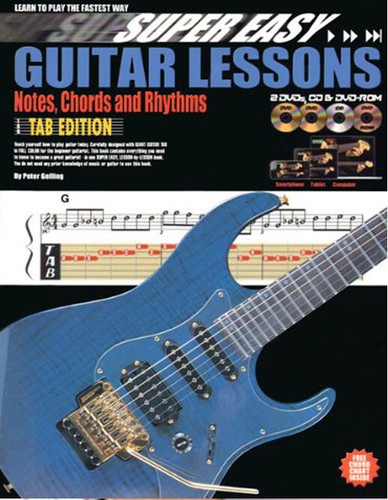 Learn How To Play Guitar - Easy Guitar Lessons Music Tutor Book CD + 2 ...