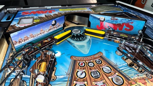 JAWS Pinball Mod Apron Wall DECAL (Sold as a Pair) | eBay