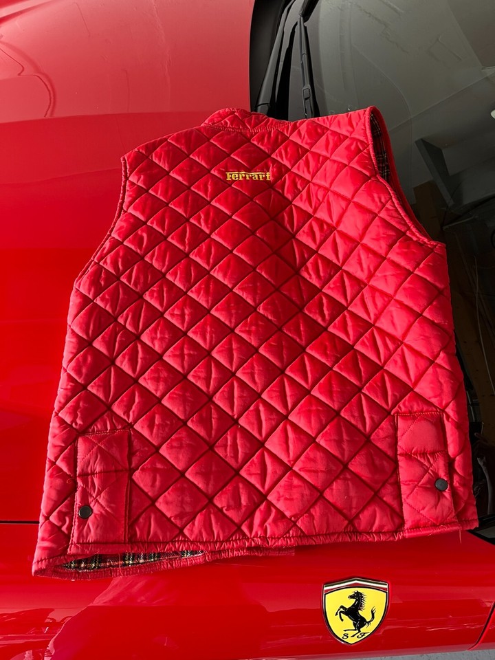 Original FERRARI WESTE Jacke Fan Scuderia Formel 1 Vettel Schumacher ...