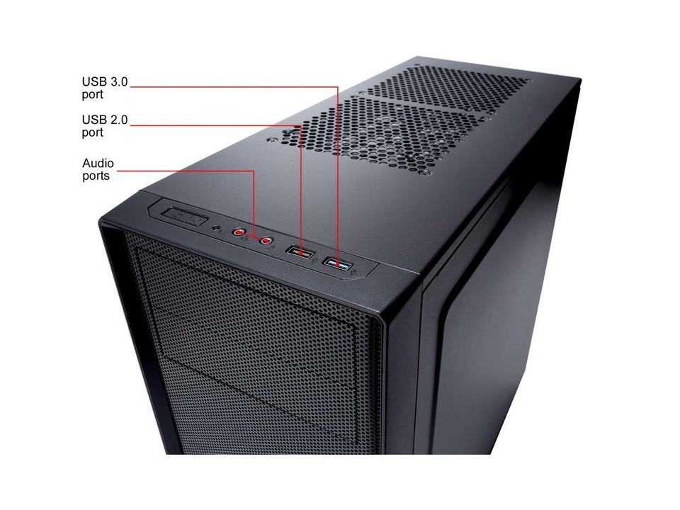 Fractal Design Focus G Mini Black MicroATX Mid Tower Computer Case ...