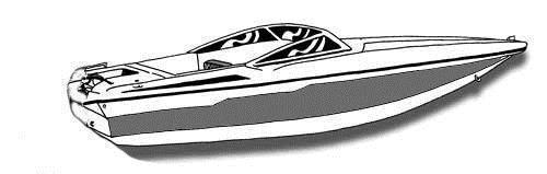 7.6oz STYLED TO FIT BOAT COVER FIBERFORM 19' MALIBU I/O ALL YEARS | eBay