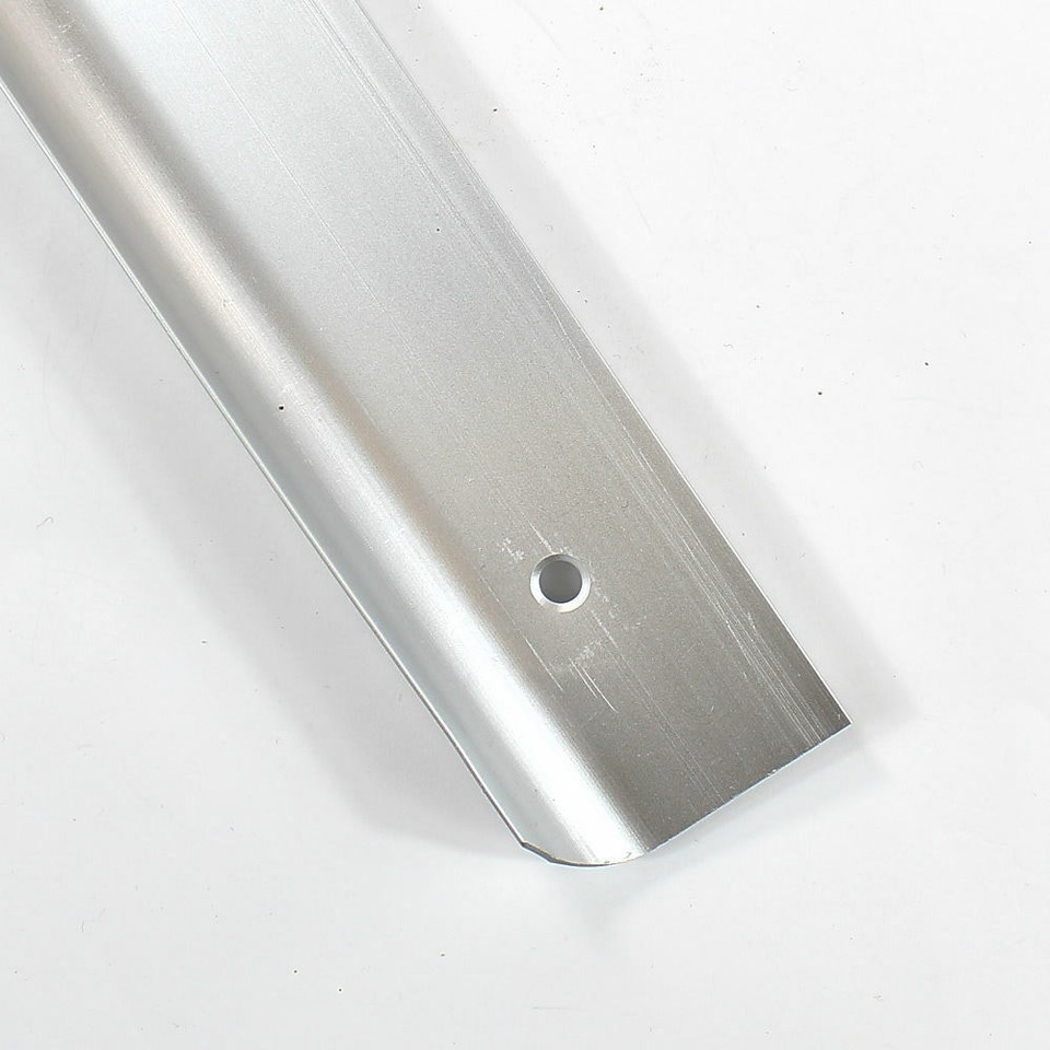 Kitchen Worktop Edging Trims Silver Matt Corner End or Straight Strip ...