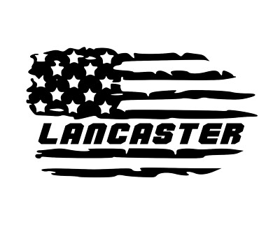 Lancaster ,Usa Flag, Vinyl Decal,Sticker for Cars,Laptops and more | eBay