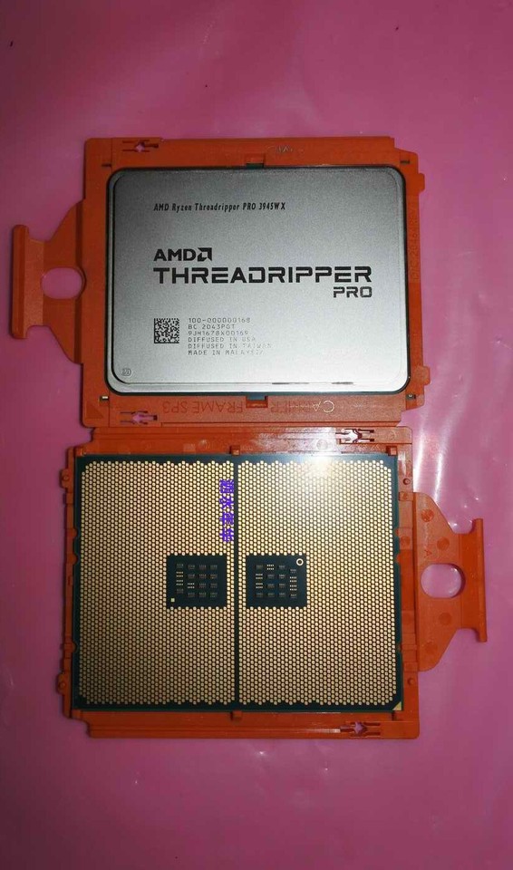 Lenovo Lock AMD Ryzen Threadripper Pro 3945wx swrx8 CPU Processor 12 ...