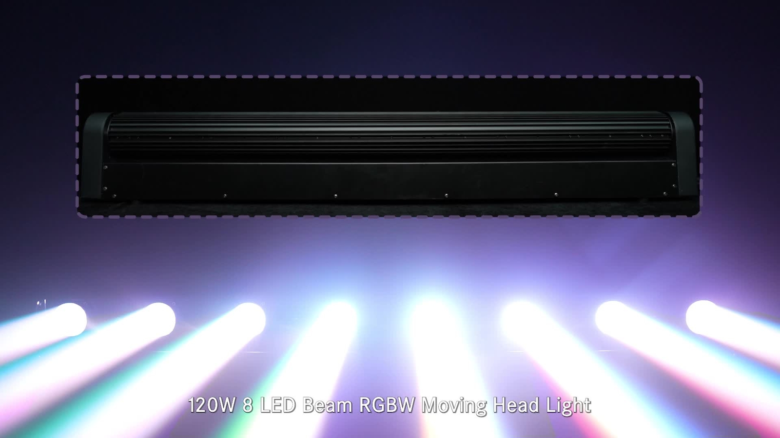 LED Stage 8x15W Moving Head Beam Bar Light RGBW DMX DJ Disco Party Club ...
