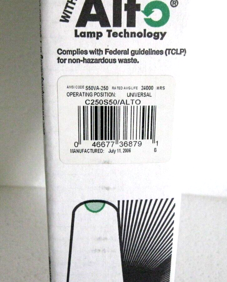 PHILIPS 250W HIGH PRESSURE SODIUM LIGHT BULB LAMP C250S50 ALTO ED18 E39 philips-250w-high-pressure-sodium-light-bulb-lamp-c250s50-alto-ed18-e39