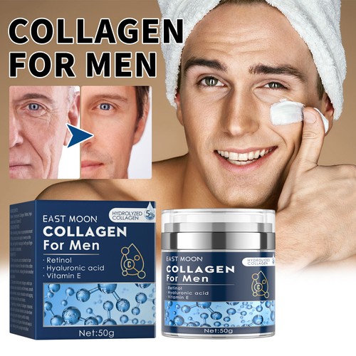 East Moon Collagen Cream, Fade Fine Lines Wrinkle Tight Facial Skin ...