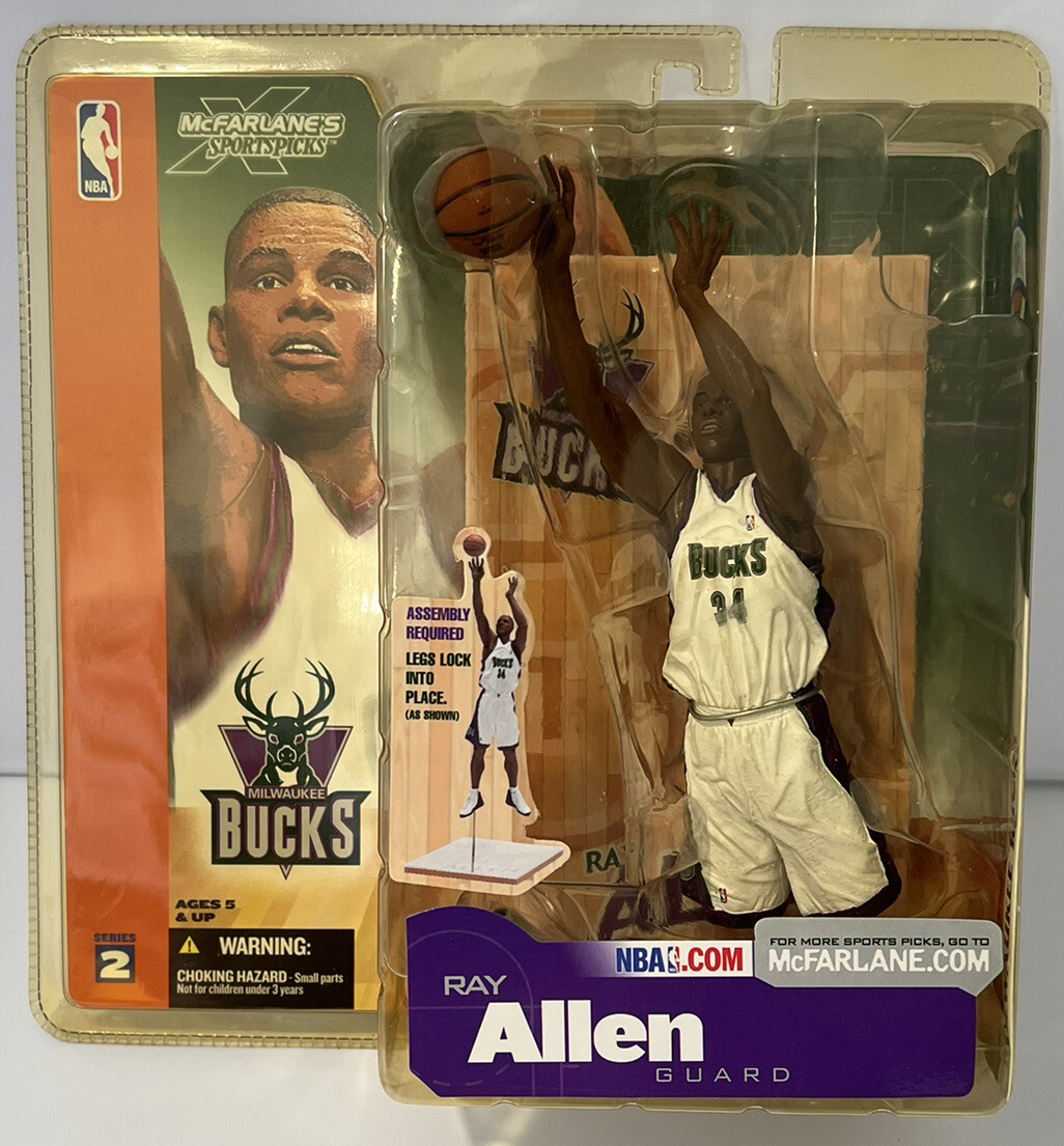 RAY ALLEN BUCKS #34 MCFARLANE SPORTS PICKS SERIES 2 | eBay