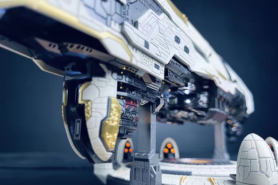 EVE Online Ship Model - Apocalypse/Paladin - Amarr Battleship Model | eBay