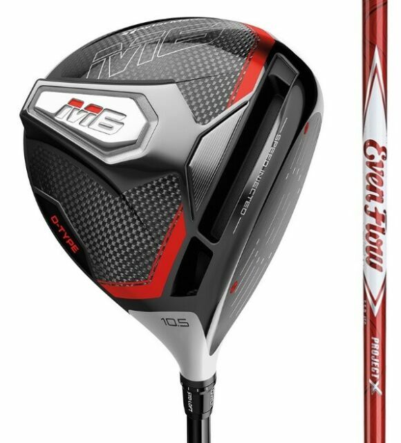 TaylorMade M6 D-Type Driver Evenflow Max Carry, 9 Regular Left-Handed ...