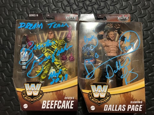 Mattel WWE Legends Series 10 Brutus Beefcake Diamond Dallas Page DDP ...