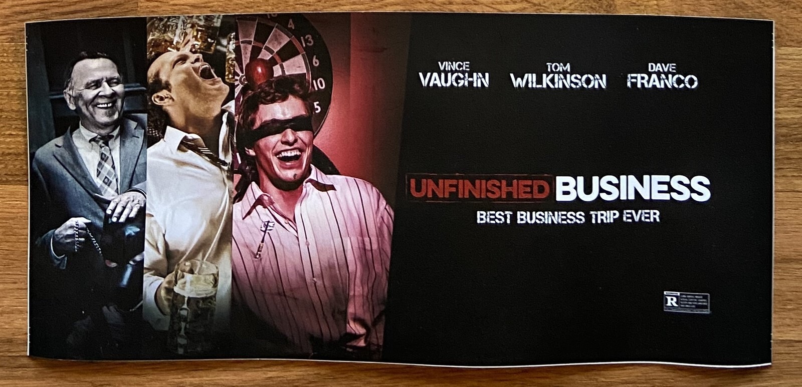 🌟 Unfinished Business (2015) - Movie Theater Mylar / Poster - 6x13 | eBay