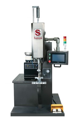 Sanson Hardware Insertion Press Auto Feed 2510A 25" Throat 10 Ton ...