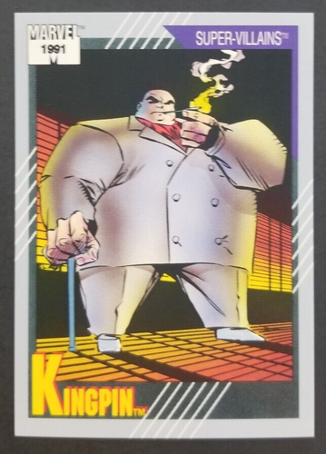 Kingpin 1991 Superheroes Marvel Impel Card #55 (NM) | eBay