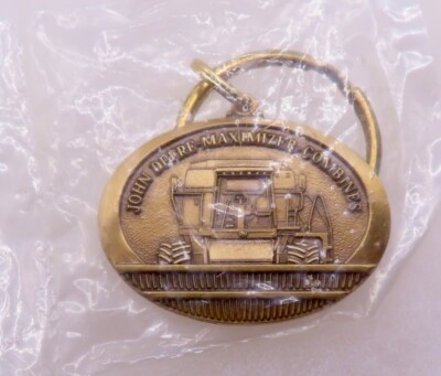 JOHN DEERE Maximizer Combine Keychain Fob | eBay