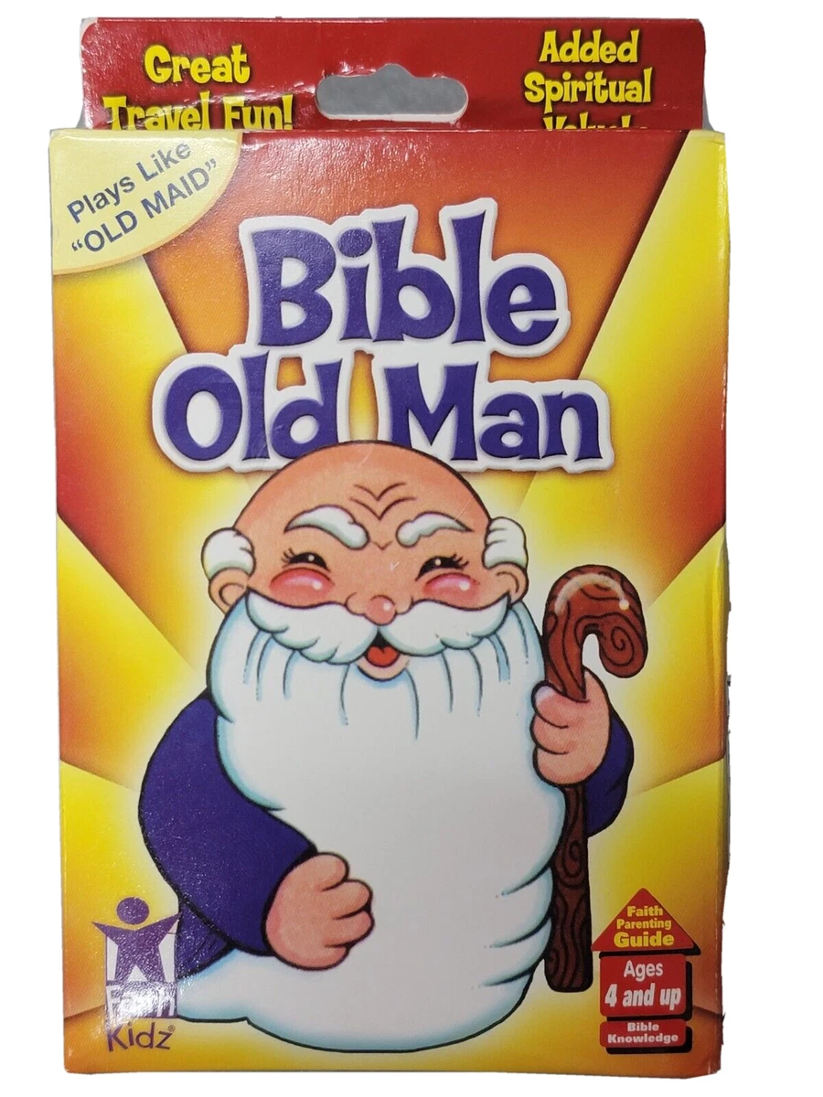 Antique Bible Card Game Characters