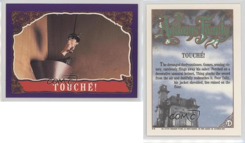 1991 Topps The Addams Family Touche! #19 0c4 | eBay