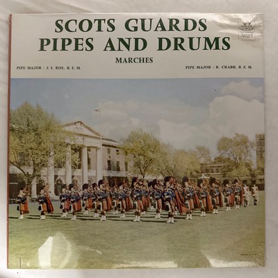 SCOTS GUARDS PIPES AND DRUMS- Marches Vinyl 12" RARE VINTAGE NEW SEALED ...