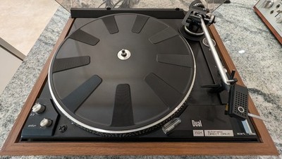 DUAL 621 turntable Direct Drive. fully serviced, Stanton 500 Cart, new ...