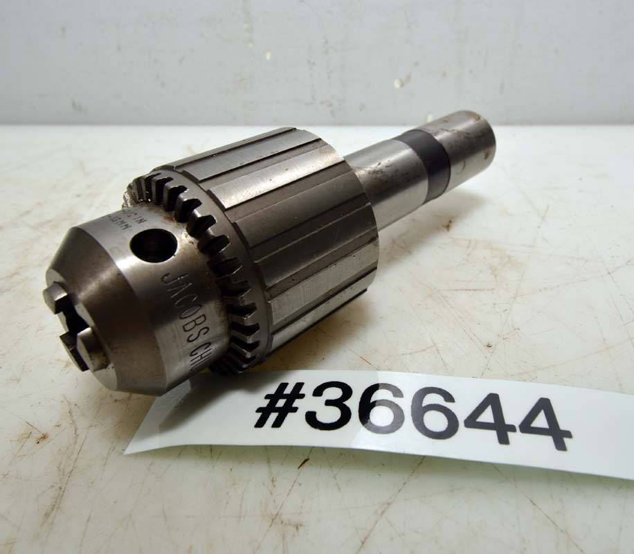 OEM Jacobs Drill Chuck 34-33 1/2" Capacity 33jt Taper Mount 6a ...