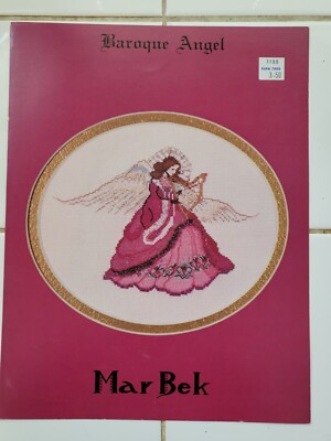 Baroque Angel X Stitch Pattern BE-1/Rebecca Waldrop/MarBek Angel ...