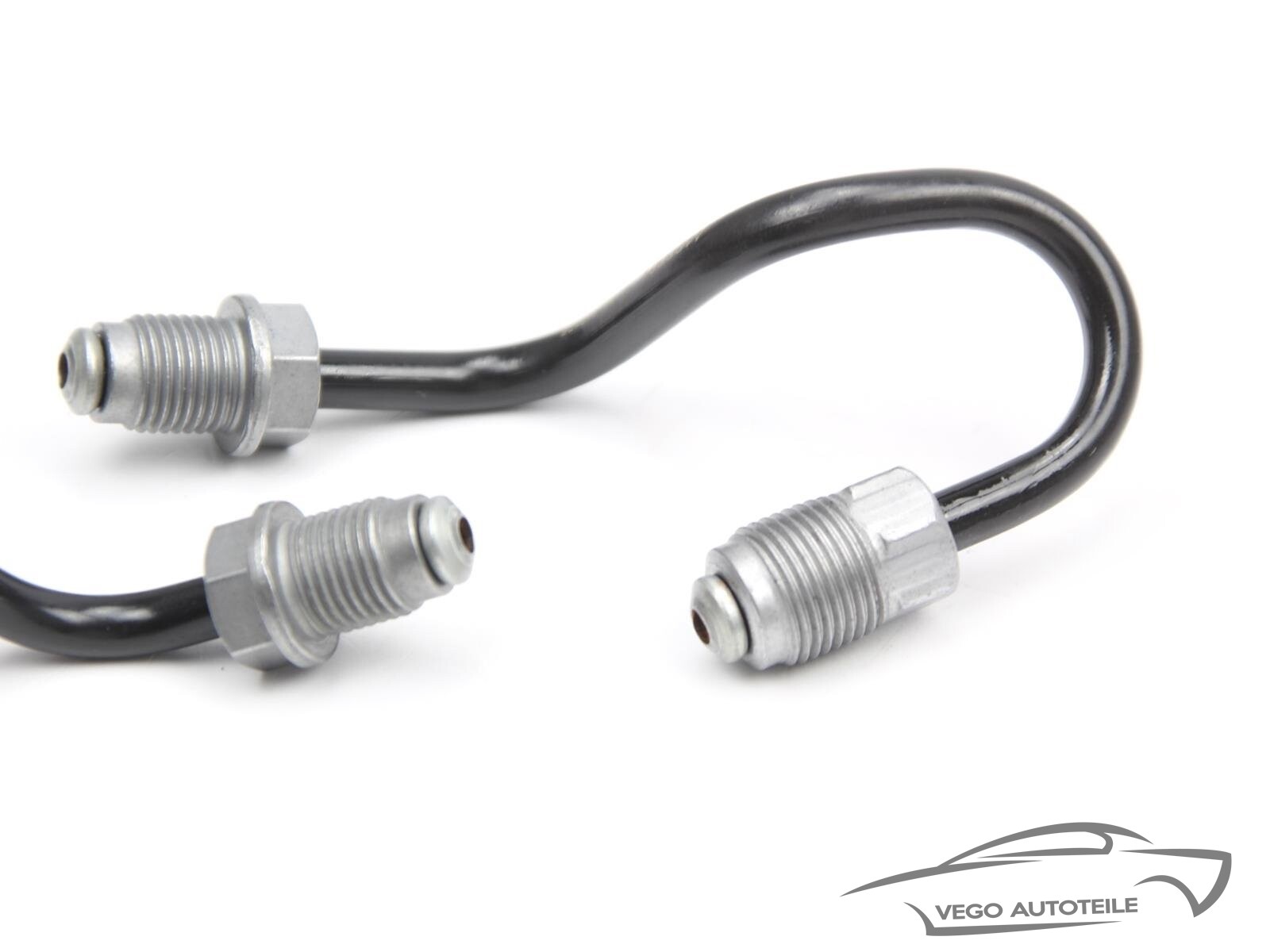 BREMSLEITUNG ROHR BREMSSATTEL HINTEN 1K0611763E 1K0611764L 2x ORIGINAL ...