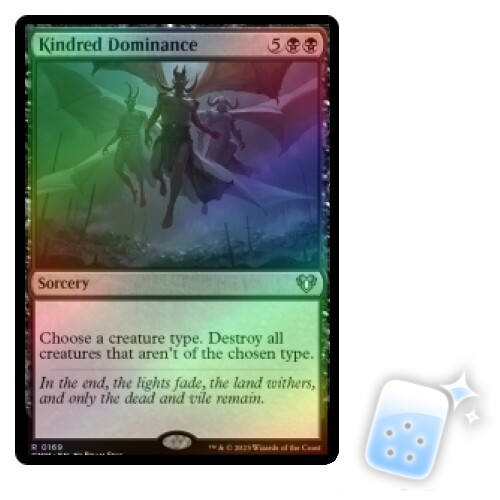 FOIL KINDRED DOMINANCE Commander Masters Magic MTG MINT CARD | eBay